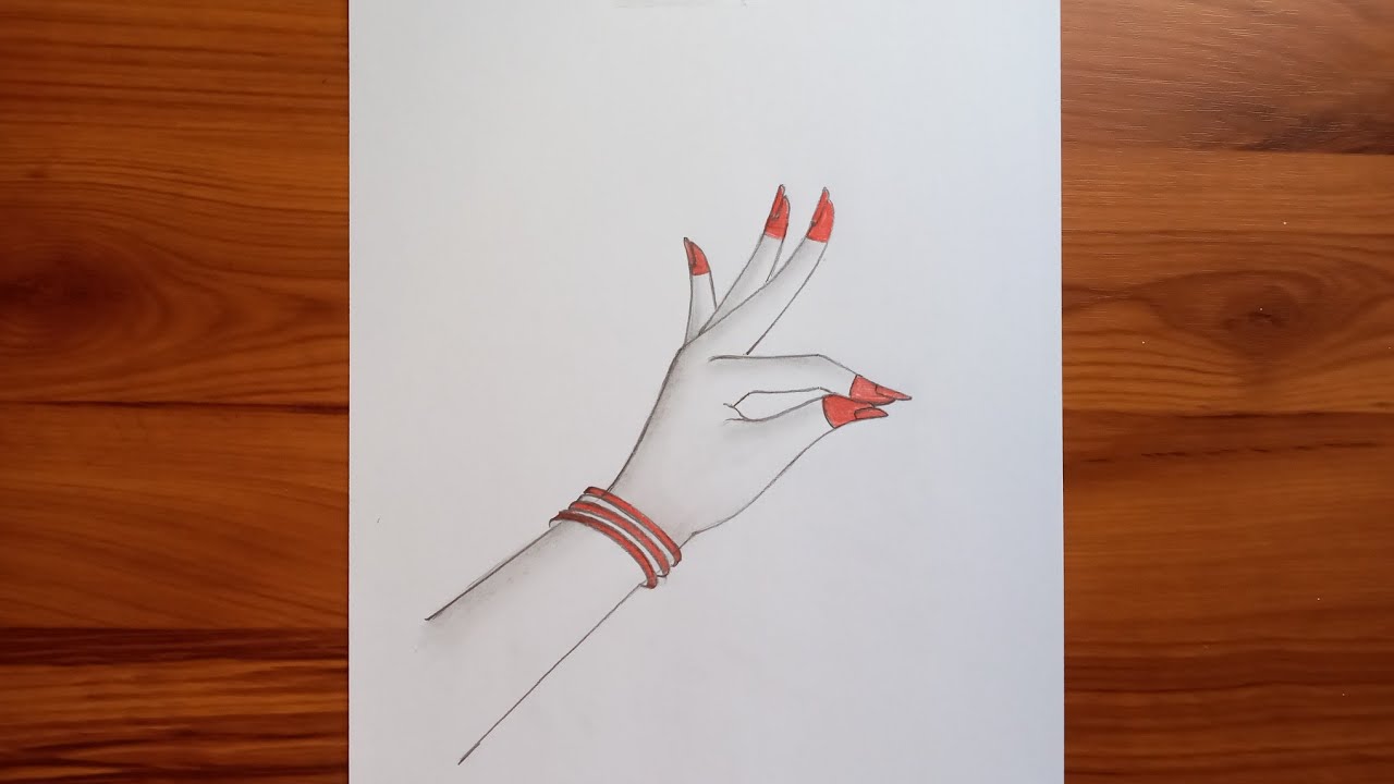 Classical dancer | How to draw hands | Quick draw and painting/How To ...