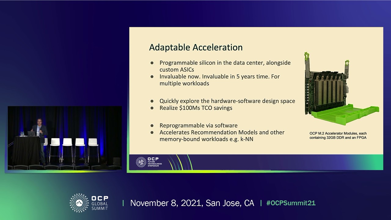 2138 Accelerating DLRM on an OCP M 2 Accelerator - YouTube