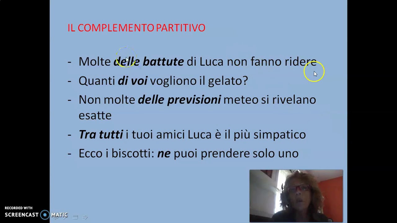 COMPLEMENTO PARTITIVO - YouTube