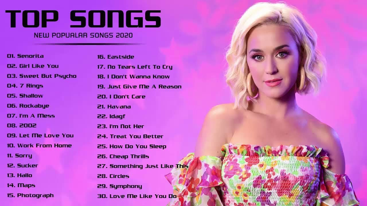 Pop Hits 2020 - Ed Sheeran, Adele, Shawn Mendes, Maroon 5, Taylor Swift ...