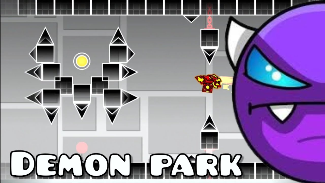 Demon Park By M2coL (Easy Demon) 100% | Geometry Dash Mobile - YouTube