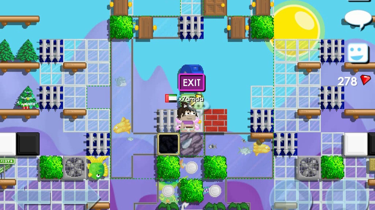 Growtopia Harvesting Giving Tree At 71% Getting Winter robe - YouTube