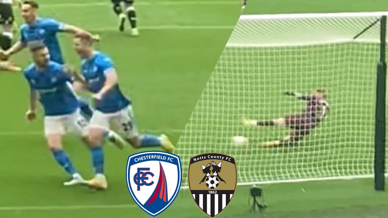 A PLAY-OFF FINAL CLASSIC!!! | Chesterfield v Notts County Match Vlog ...