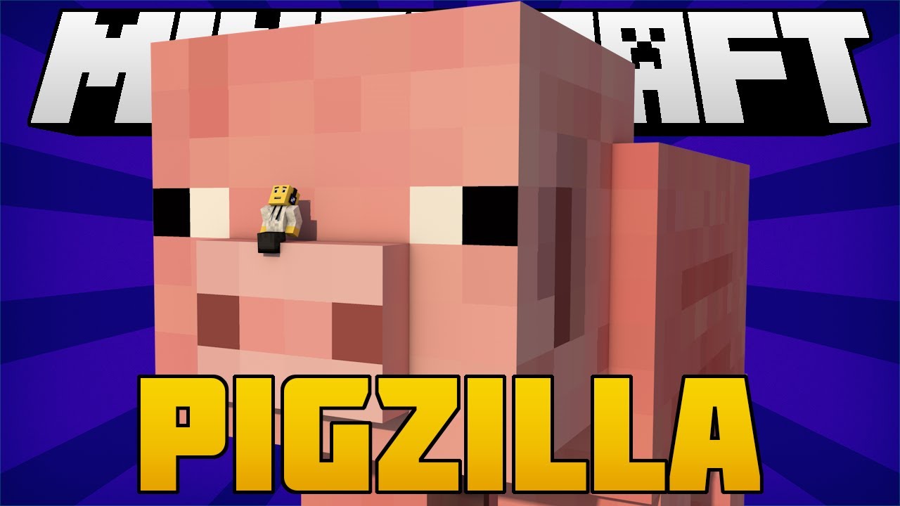 PORCO GIGANTE! - Pigzilla [1.7.2] MOD - Minecraft - YouTube