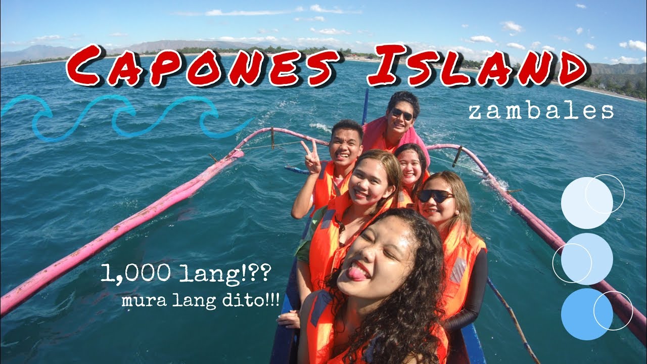 CAPONES ISLAND ZAMBALES 2020 💦 Affordable Island Hopping (w/ itinerary ...