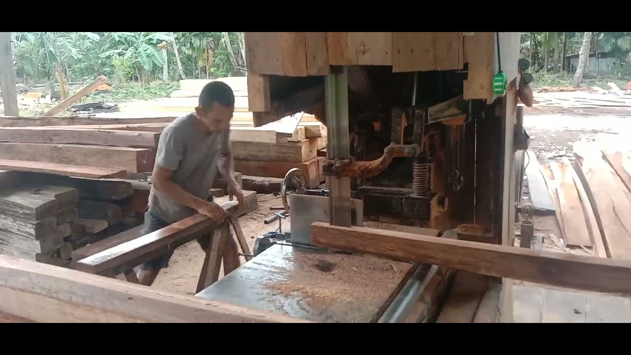 SOMEL KAYU DI BELAWA - YouTube