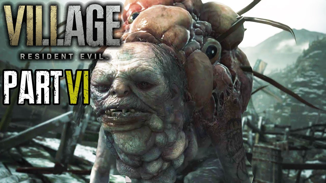Resident Evil VILLAGE Part 6 (PS5) - DISGUSTING FISH MAN SWALLOWED ME ...