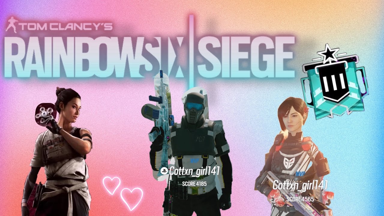 RAINBOW SIX SIEGE SILVER RANKED LOBBIES IS CRAZY | Ranked gameplay with ...