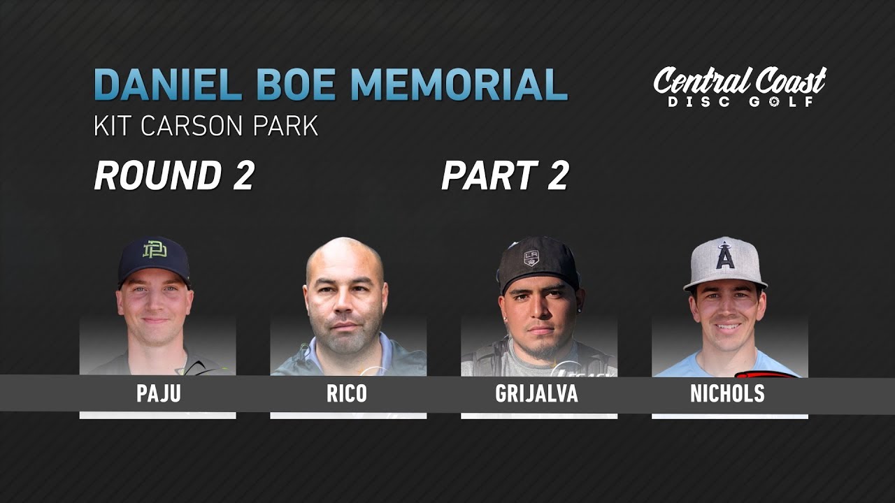 2019 Daniel Boe Memorial Sponsored by DGA Round 2 Part 2 Paju, Rico ...