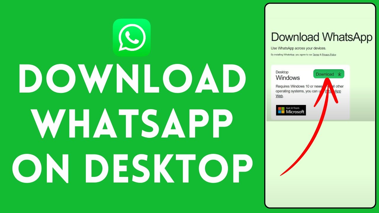 How to Download Whatsapp on Desktop (2024) | Install Whatsapp on ...