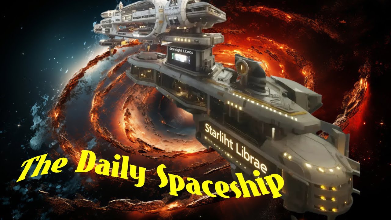 Daily Spaceship - Starlight Librae Studios, Alien Media Studios Spaceship - YouTube
