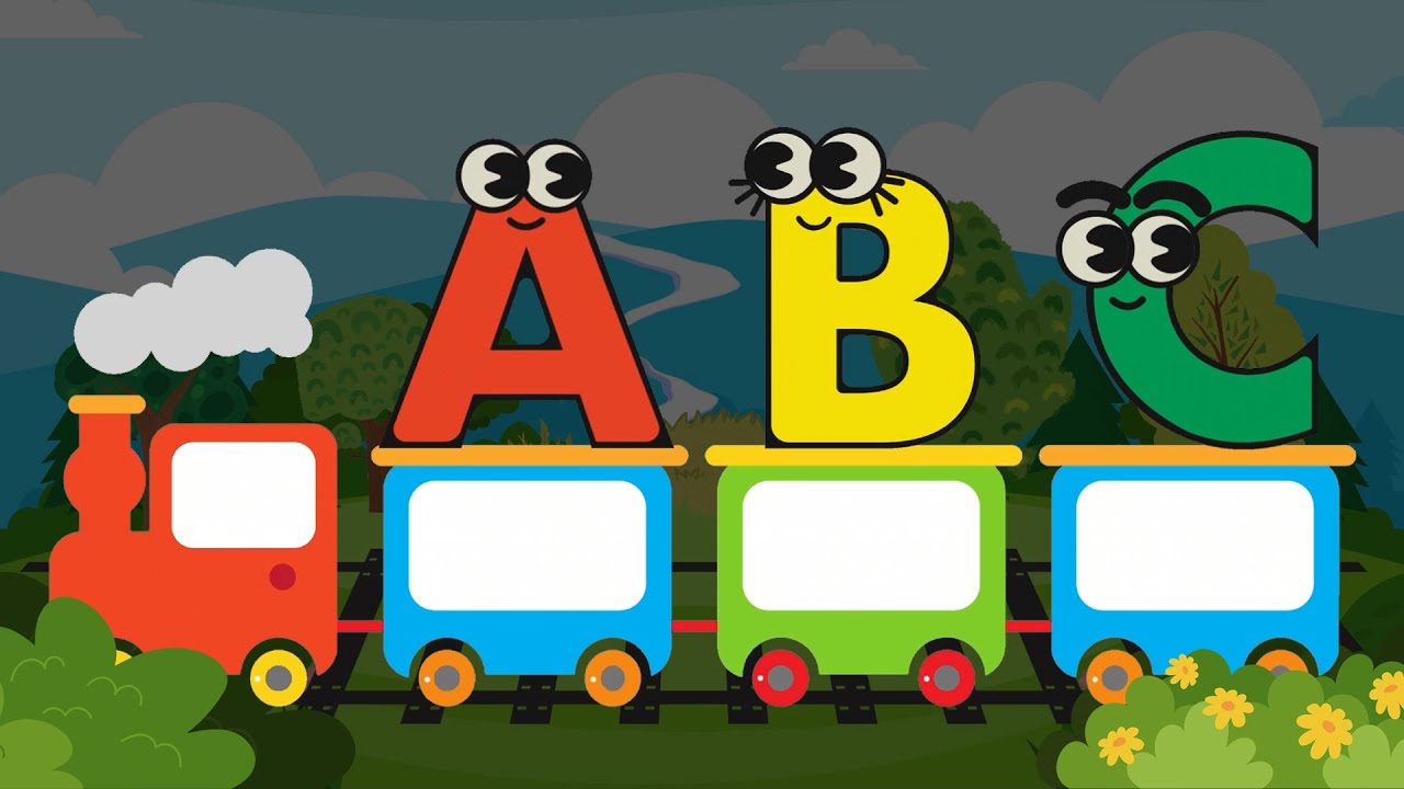 Learn ABC | Learn Alphabet With Train | Learn A to Z Nursery Rhyme ...