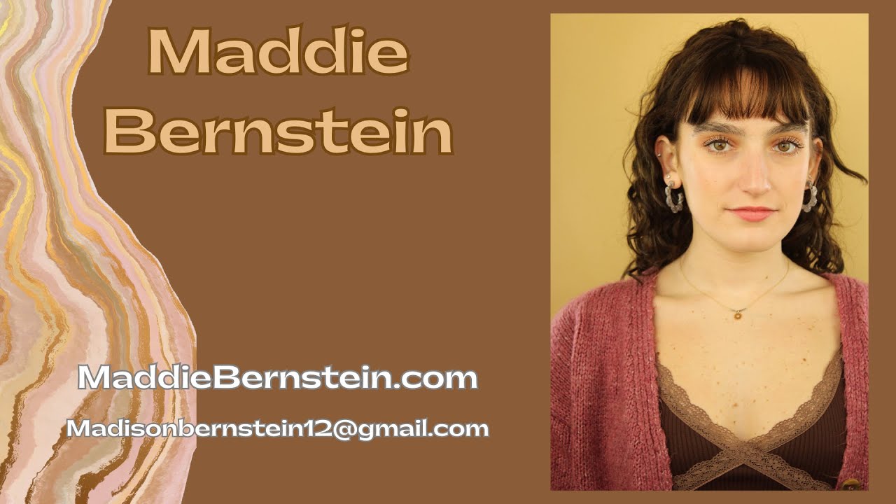Maddie Bernstein Sizzle Reel - YouTube