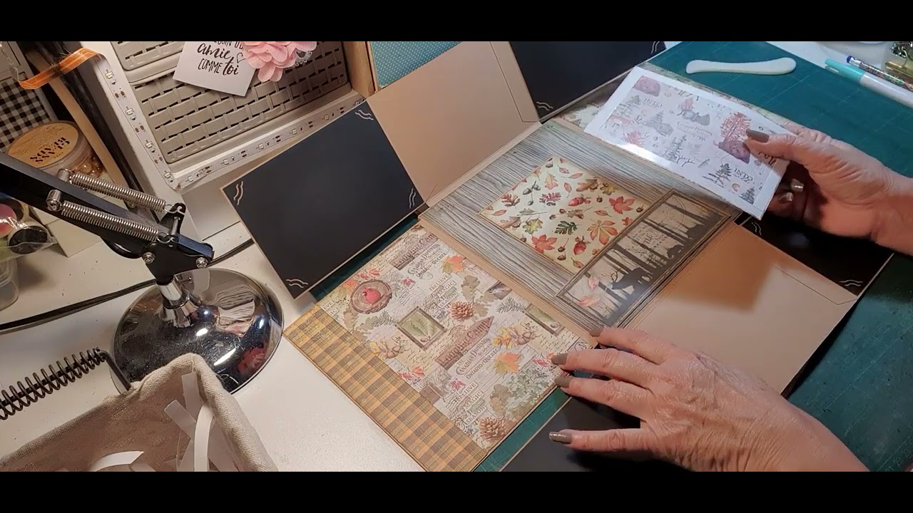 TUTO ALBUM INTO THE WILD - BLOC 4 PAGE 8 - YouTube