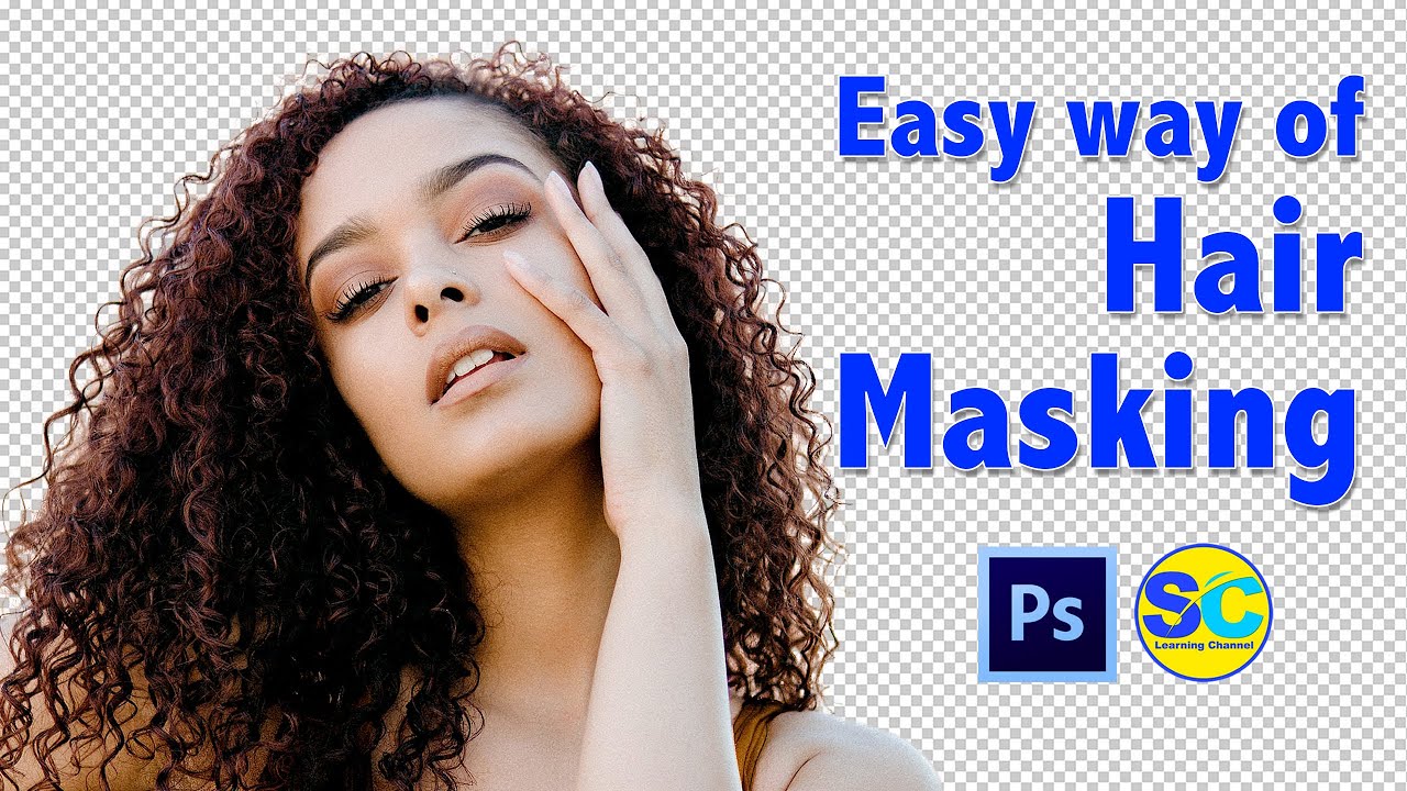 Easy Way Of Hair Masking In Photoshop | फोटोशॉप में बाल काटने का आसान ...