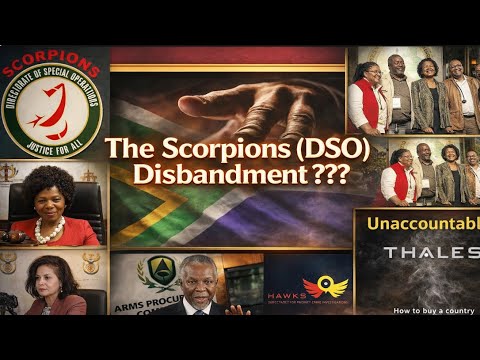 Scorpions (DSO)| Why the ANC and the Zuma Administration Disbanded the ...