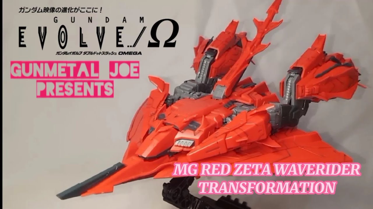 DABAN 8824 RED ZETA WAVERIDER TRANSFORMATION THE EASY WAY - YouTube