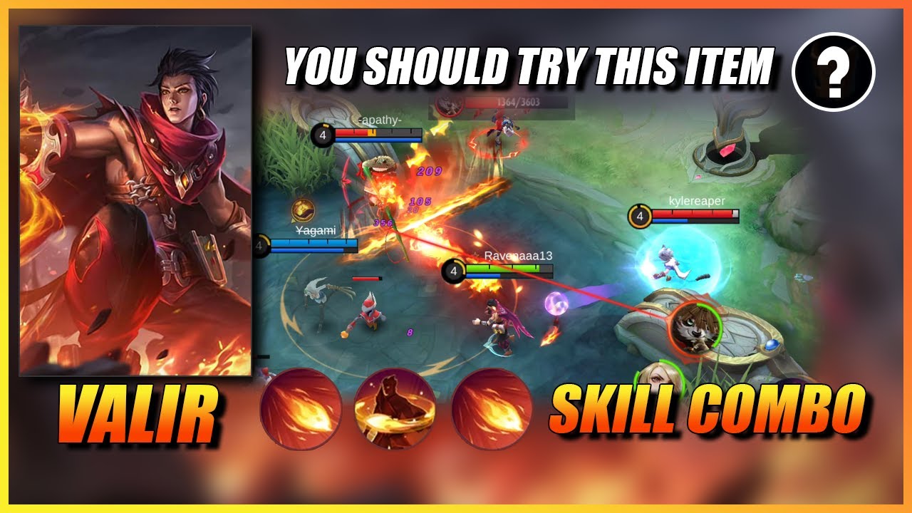 ESCAPE EPIC TIER USING VALIR? | SOLO RANK | MOBILE LEGENDS | How to ...