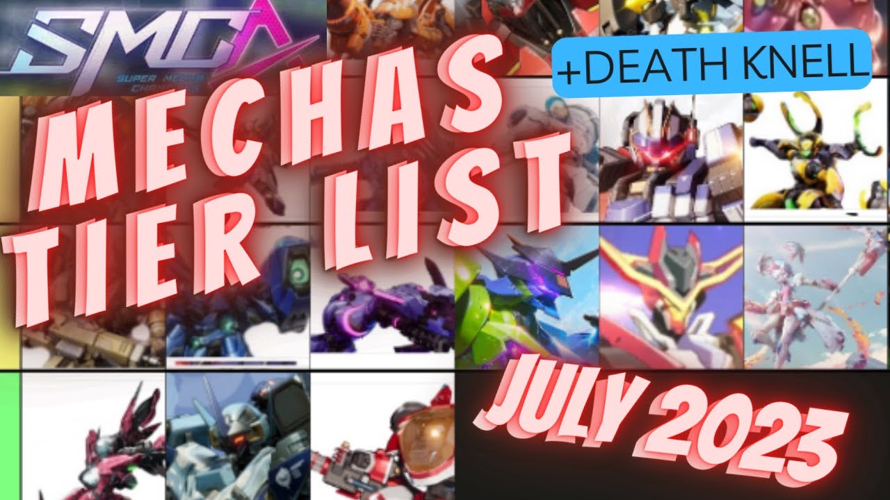 QUAL MECHA USAR EM 2023? TIER LIST MECHA JULY || Super Mecha Champions ...