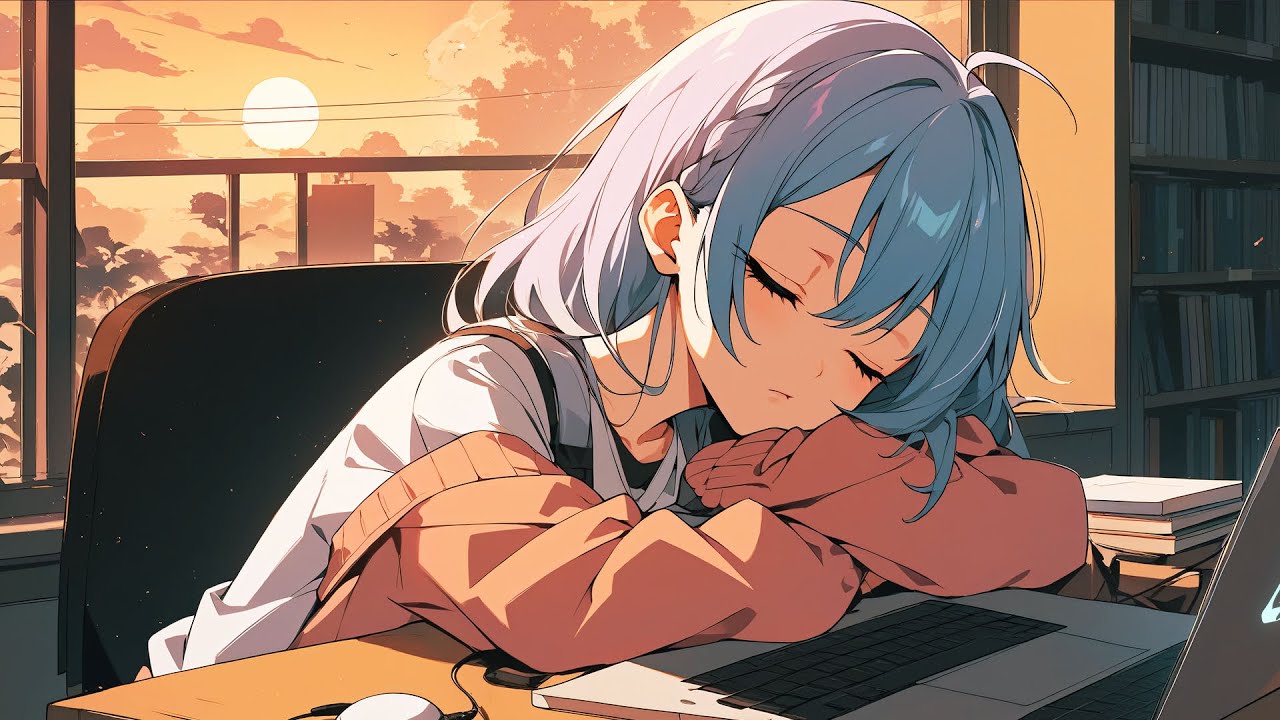 Sleep Music that Calms the Mind 🌺 Sleeping girl, water sounds ...