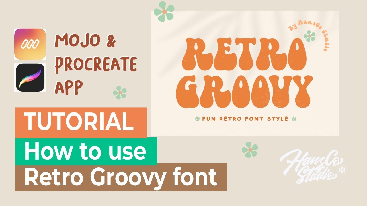 TUTORIAL - Install Retro Groovy font on iPad with iFont for MOJO and ...