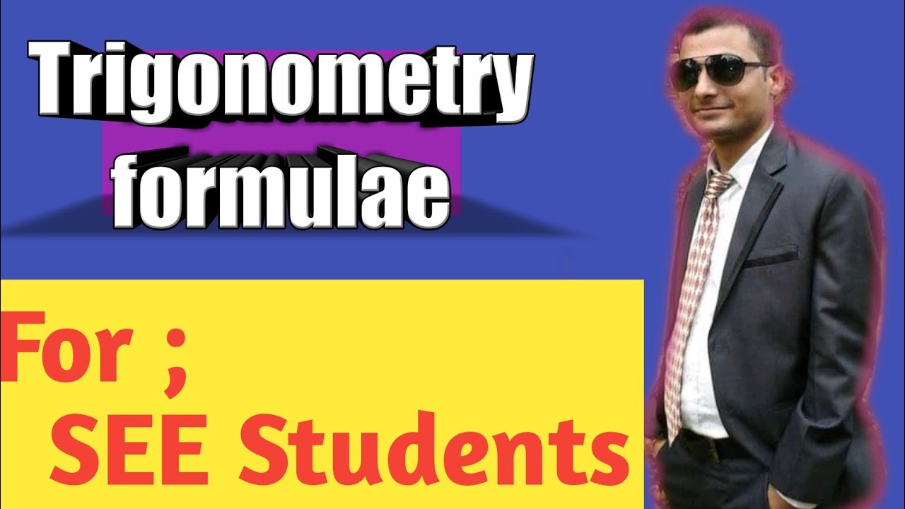 Trigonometry formulae|| Opt-Math|| Easy tricks || SEE students - YouTube