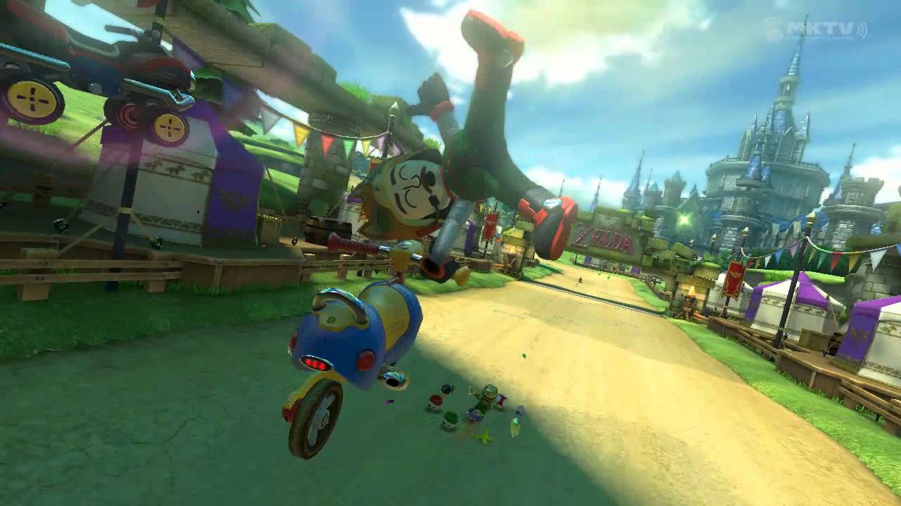 Wii U - Mario Kart 8 - Hyrule Circuit - YouTube