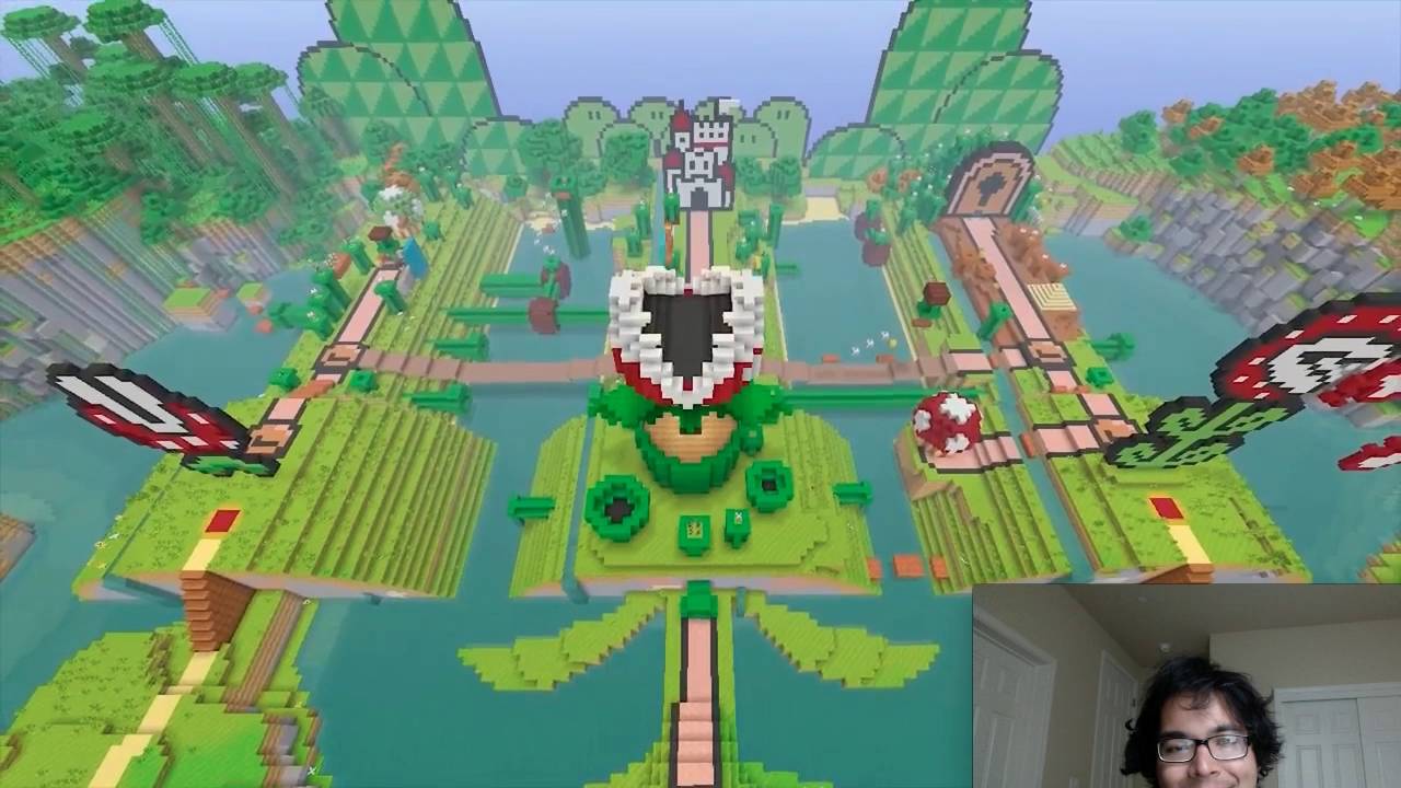 Super Mario Mash Up Pack for Minecraft Wii U Game Trailer - YouTube