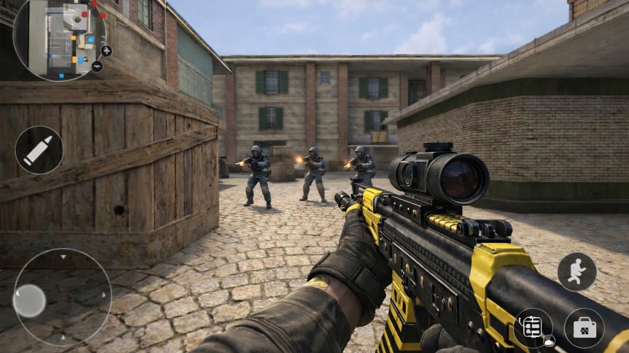 🔥 Epic FPS Gun Fight Gameplay | Intense Shooting Action | Android FPS ...