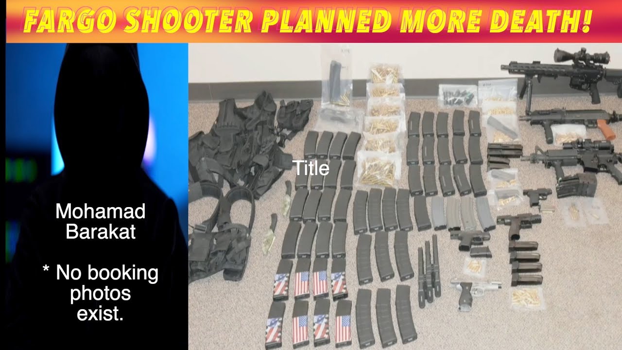 FARGO SHOOTER PLANNED MORE DEATH: Watch Full News Conference, Details ...