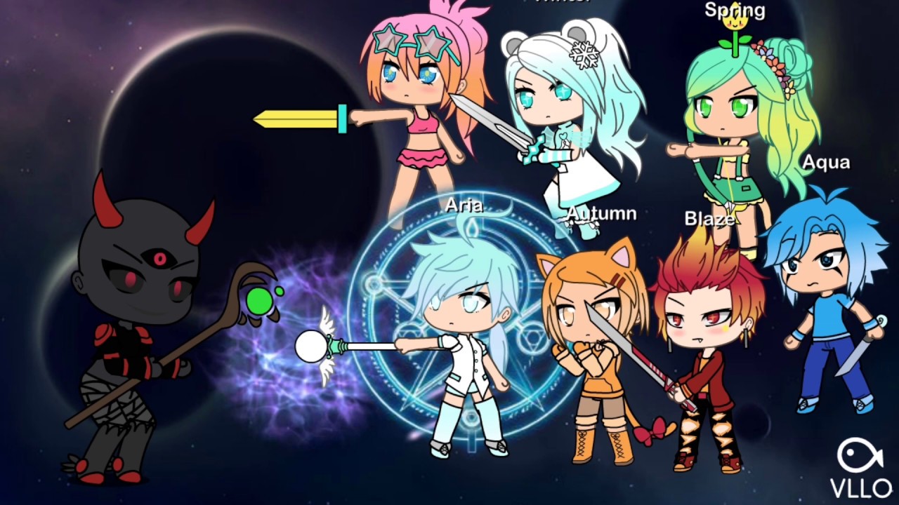 Seasons & Elements| Gacha Life Mini Movie - YouTube