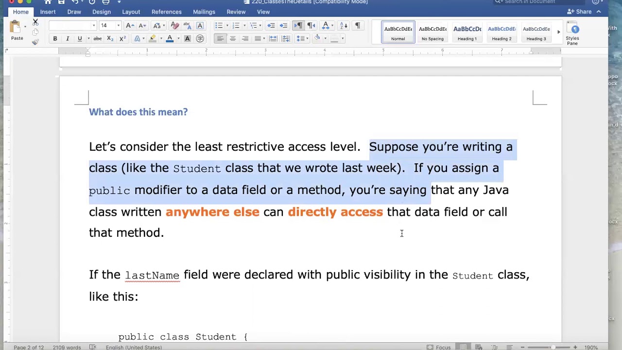 CPSC 220 - ClassesTheDetails Part1 - visibility - YouTube