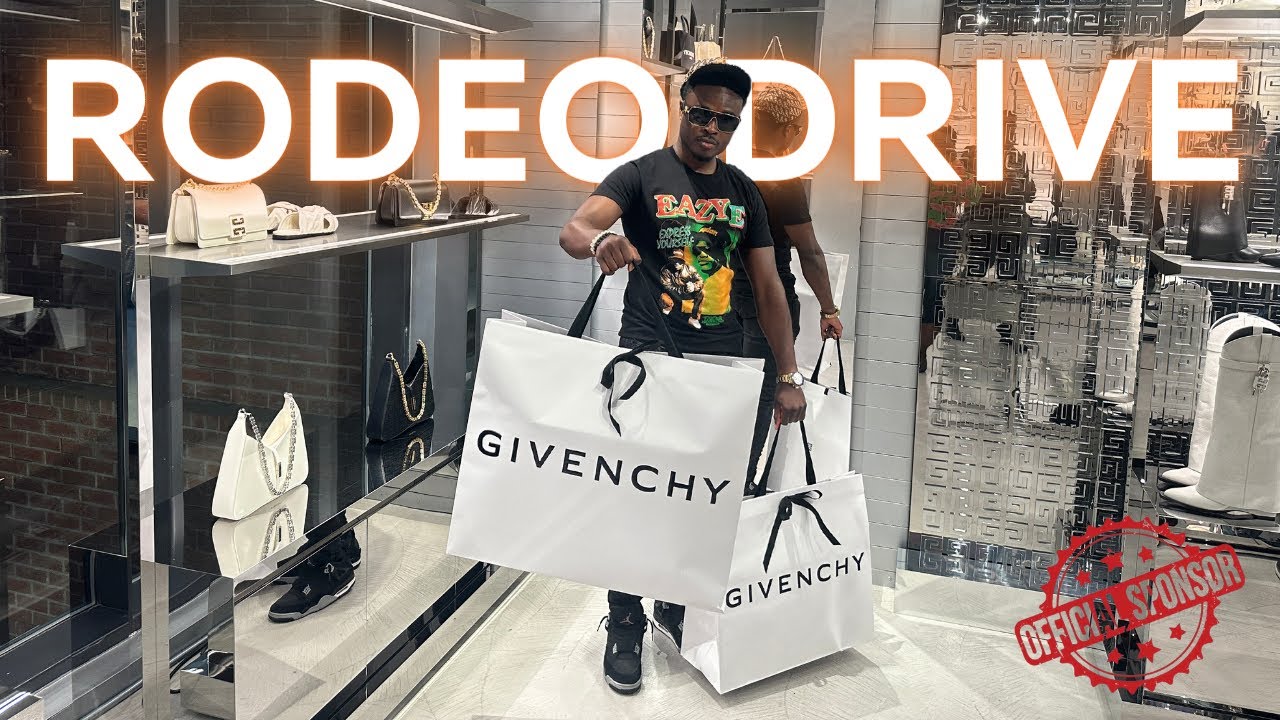 GIVENCHY EVENT ON RODEO DRIVE - YouTube