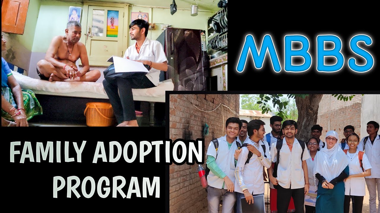 MBBS vlog - 08| Family adoption program - YouTube