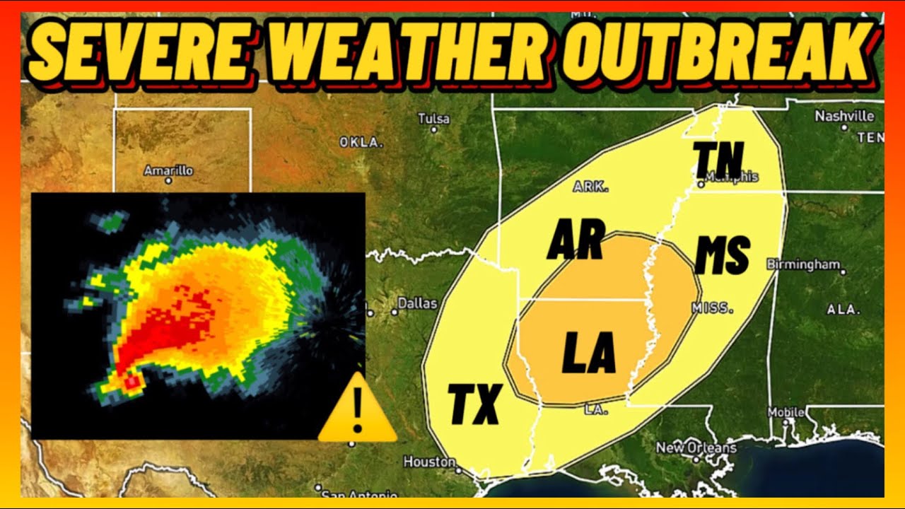 Extremely Dangerous Severe Weather Outbreak Likely Next Week - Quick ...