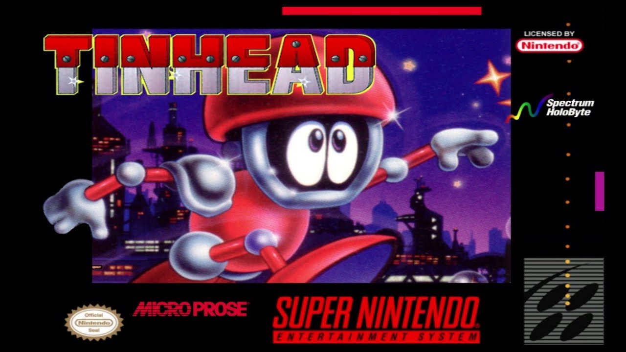 Tinhead for the Super Nintendo [Unreleased Video Game] - Lame ...