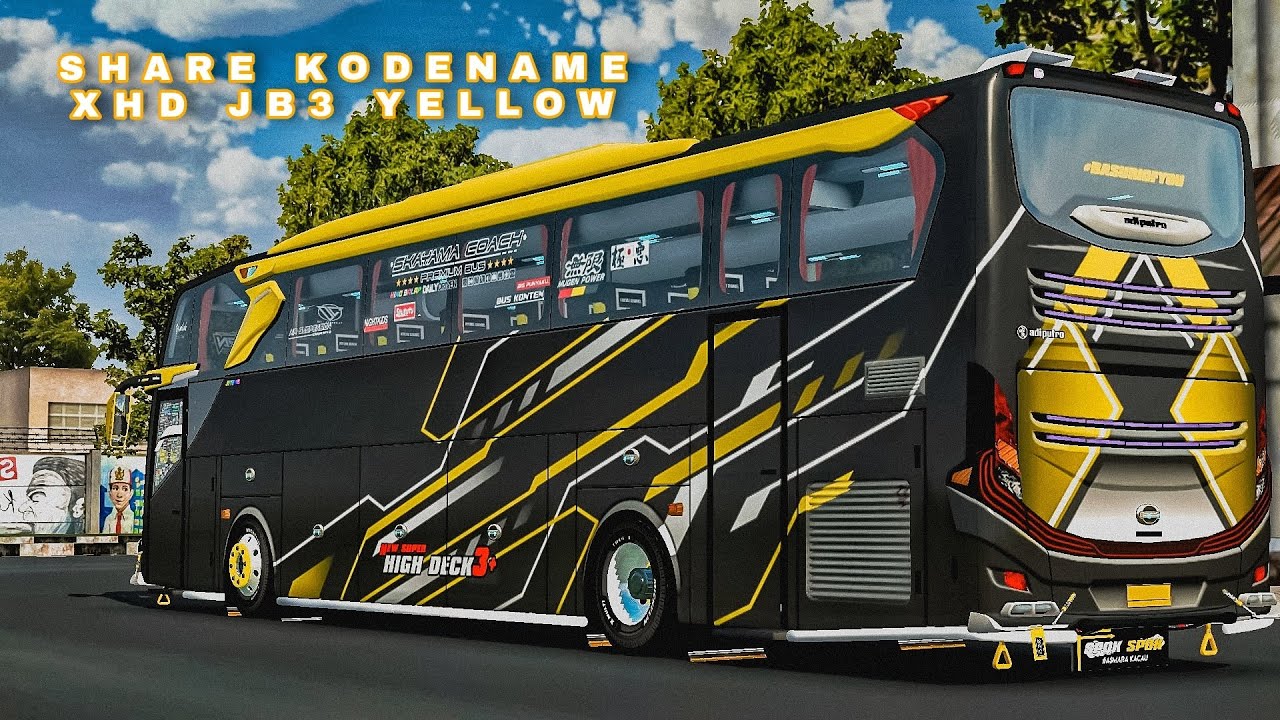 SHARE KODENAME XHD JB3 SPESIAL YELLOW ELEGANT - YouTube