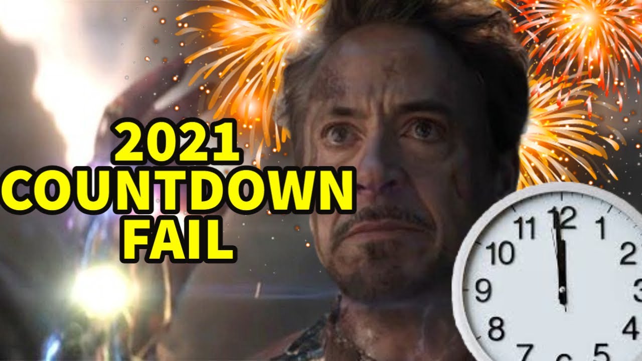 IRON MAN New Year Countdown Fail - YouTube