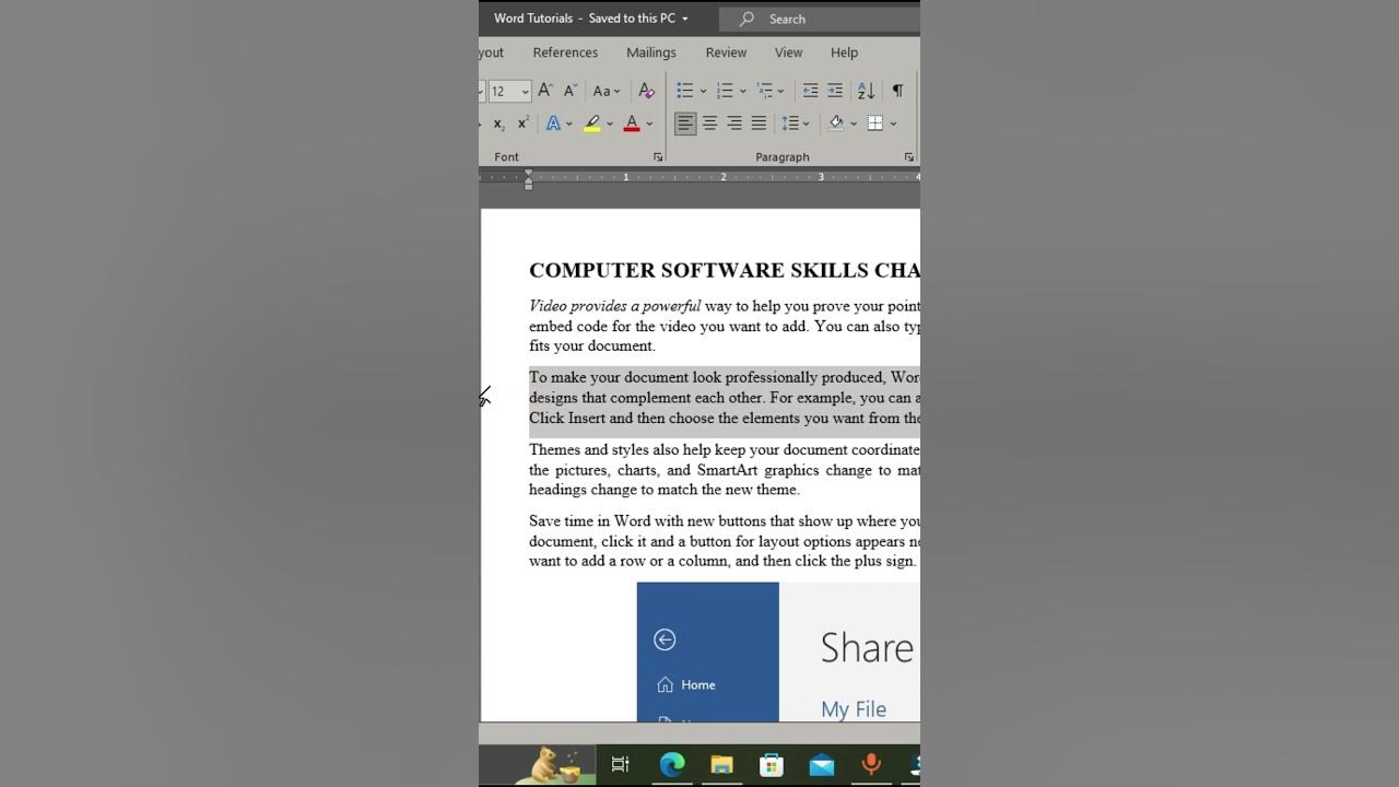How to DELETE Text using the Backspace and Delete key - YouTube