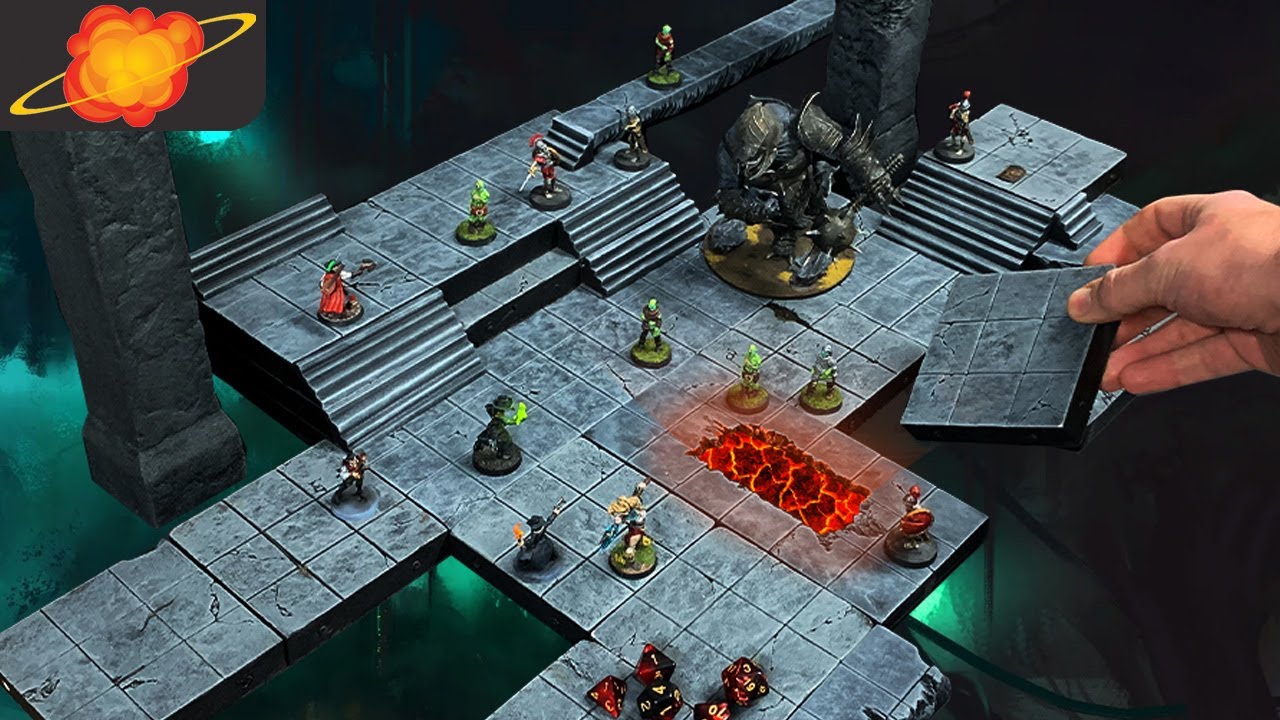 How to upgrade your DIY dungeon tiles for D&D and other tabletop games ...