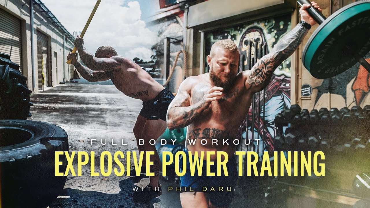 Full Body Workout for Explosive Power, Speed Strength & Muscle ...
