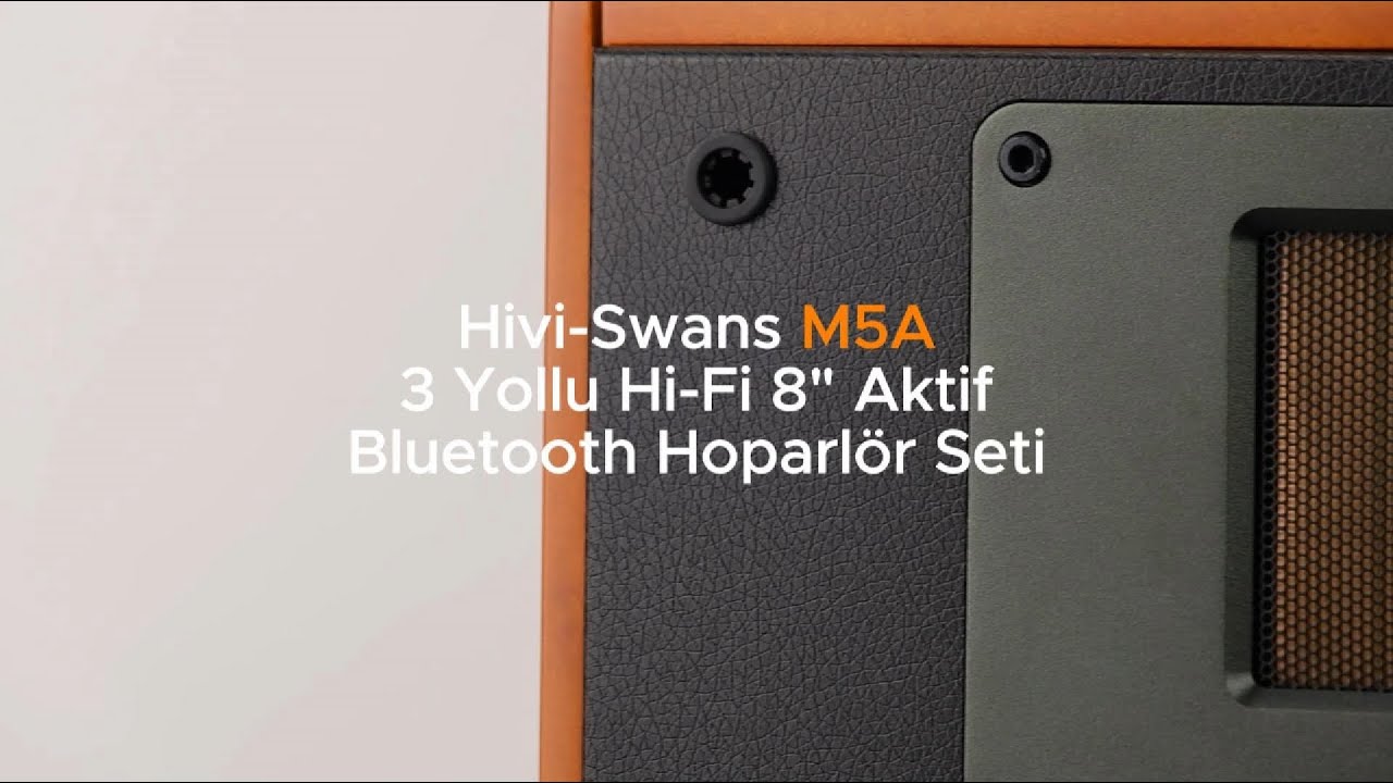 Hivi-Swans M5A | 8" Aktif Bluetooth Hoparlör Seti - YouTube
