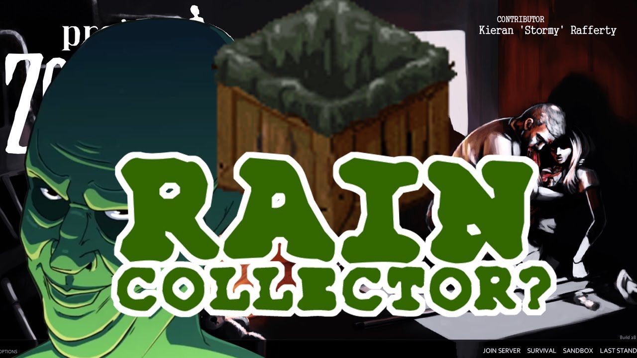 trick tips project zomboid rain collector barrels - YouTube