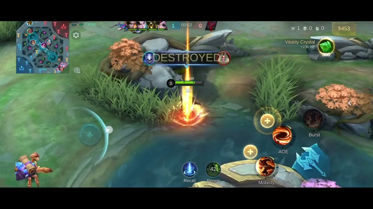 MOBILE LEGENDS FIRST GAMEPLAY|EPIC MATCH - YouTube