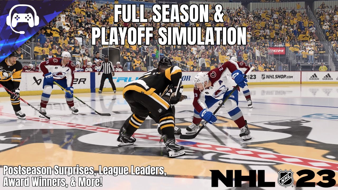 2022-23 NHL SEASON SIMULATION | NHL 23 - YouTube