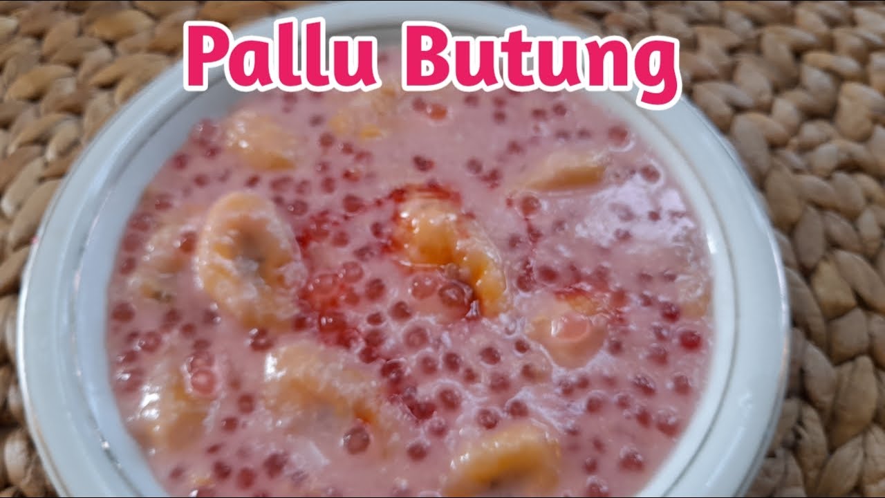 Pallu butung pisang raja khas Bugis Makassar | pallu butung sagu ...