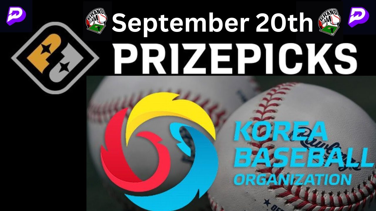 Prize Picks Props KBO September 20th - YouTube