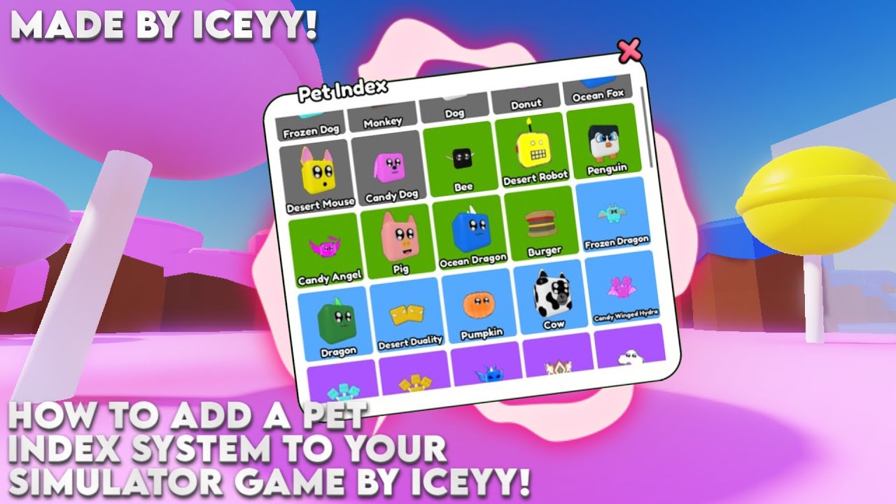 How to add Pet Index to your simulator! ( Simulator Generator Plugin ...