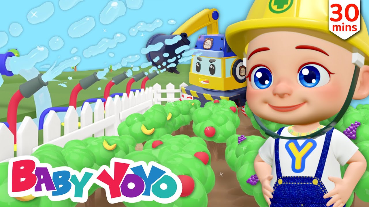 Kids Famer | Cartoons for Kids | Construction Vehicles | Nursery rhymes ...
