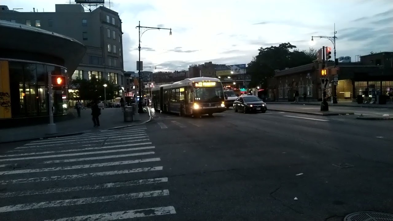 MTA NYCT bus: 2018 Novabus LFS #8615 / 2010 Novabus LFSA #1230 on the ...